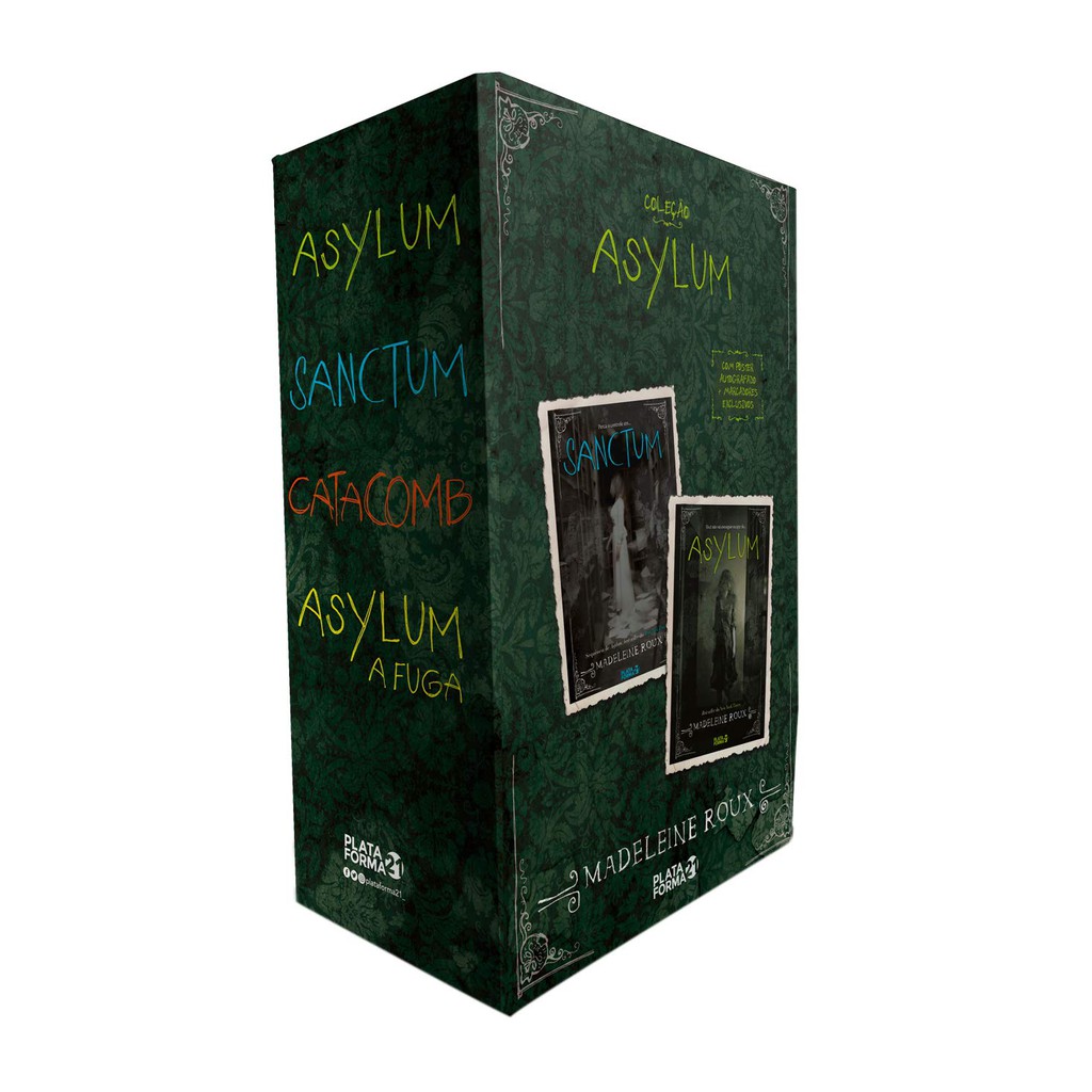 Box Asylum - 4 Volumes ( Asylum Sanctum Catacomb e A fuga ) + Poster ...
