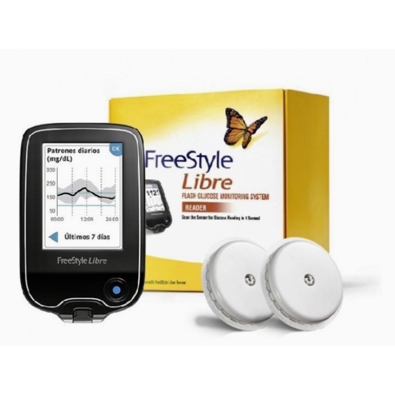 Sensor Freestyle Libre Kit 2 Sensores E 1 Leitor Original. | Shopee Brasil