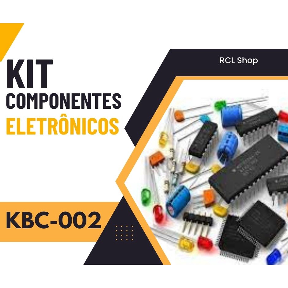 Kit Básico de Componentes Eletrônicos para Projetos Arduino Transistor ...
