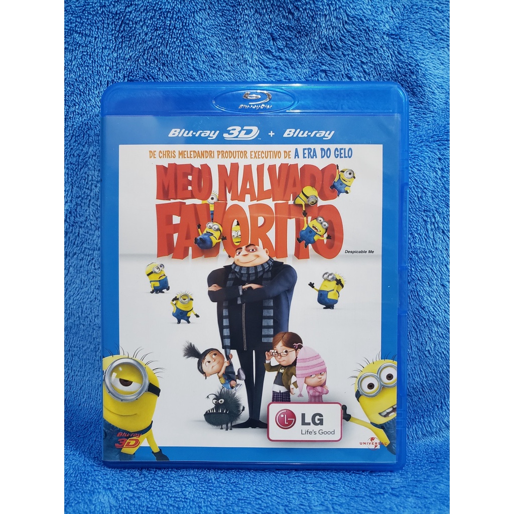 Blu-ray - Meu malvado favorito 2D + 3D | Shopee Brasil