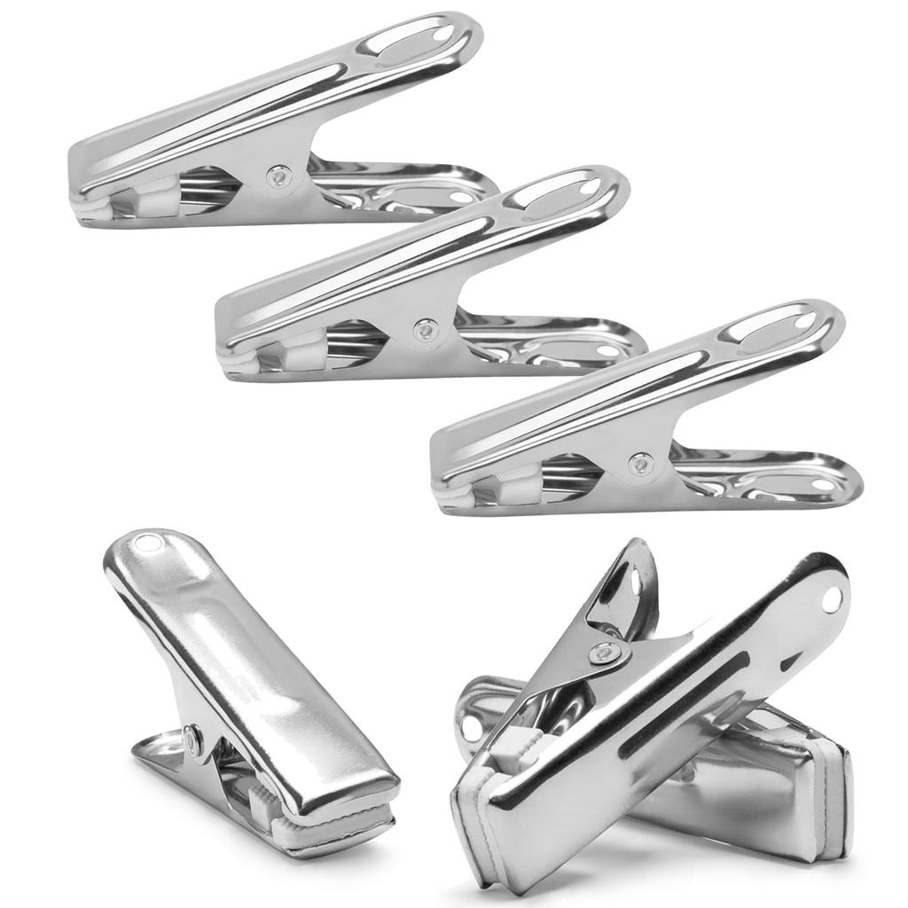 Pregador De Roupas Prendedor Aco Inox Resistente C/ 6 - Mimo Style ...