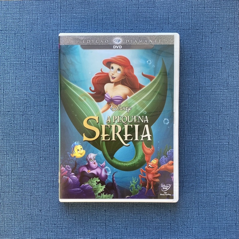 DVD A PEQUENA SEREIA - DISNEY | Shopee Brasil