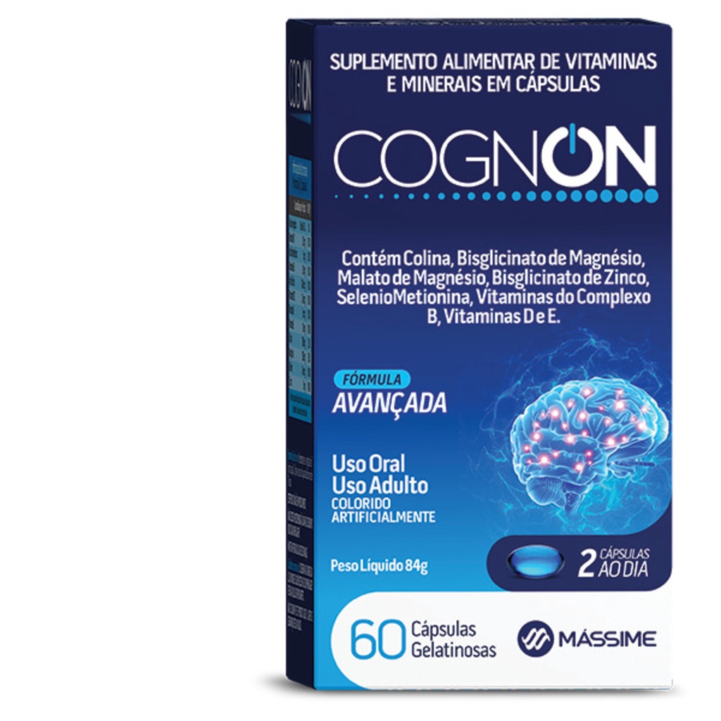 Cognon 60 Capsulas Gelatinosas - Escorrega o Preço