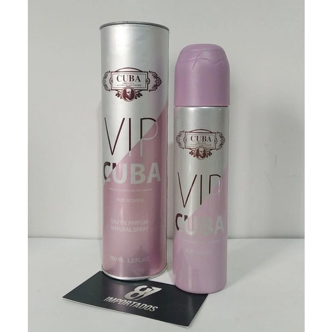 Perfume Cuba Vip Feminino Edp 100ml - Original/Lacrado | Shopee Brasil
