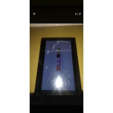 Tablet Yellow Modelo Yt-700hd ( Leia O Anuncio ) | Shopee Brasil