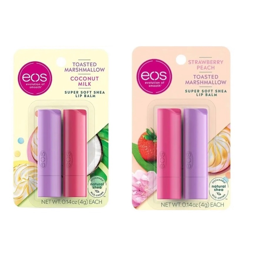 Hidratante Labial EOS Lip Balm, Evolution Of Smooth | Shopee Brasil