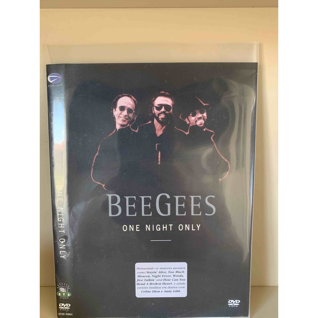 DVD Bee Gees - One night only | Shopee Brasil