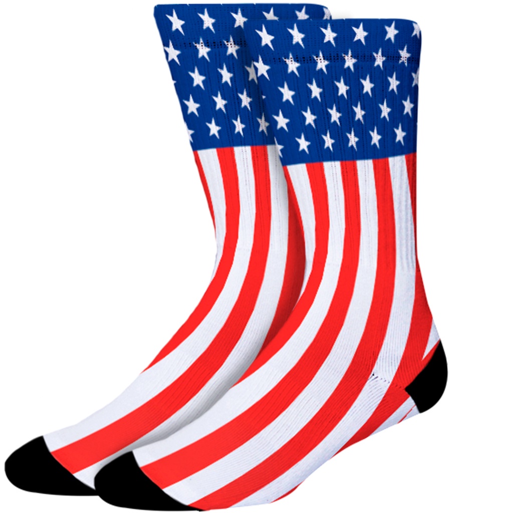 Meia Personalizada - EUA Flag | Shopee Brasil