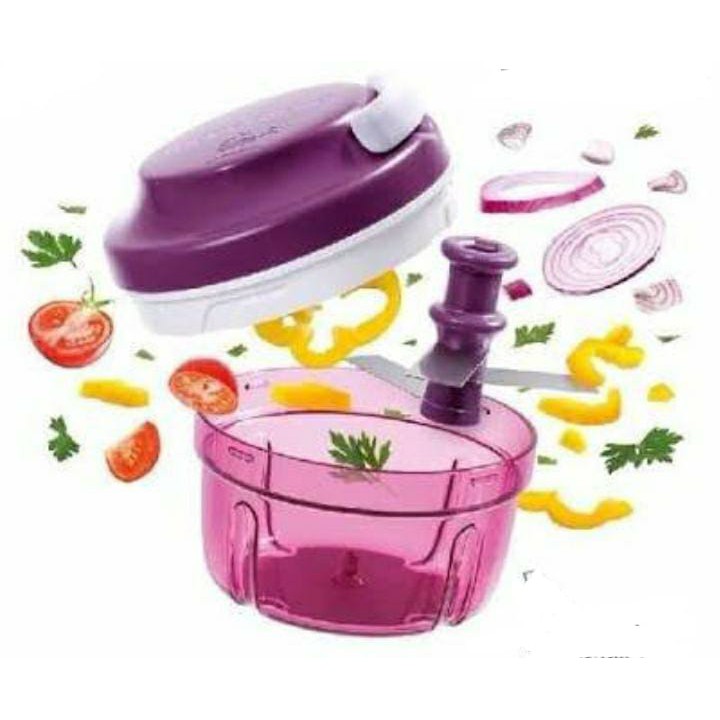 TUPPERWARE TURBO CHEF 300ML, prático e fácil. pica, tritura e facilita ...