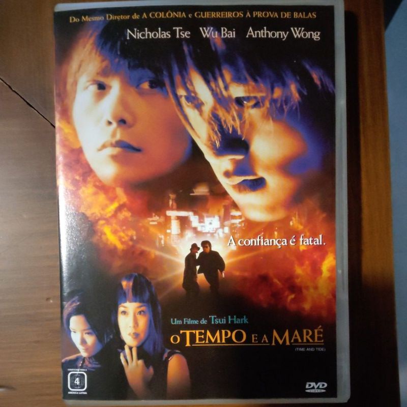 DVD Original O Tempo e a Maré Nicholas Tse Wu Bai Anthony Wong | Shopee ...