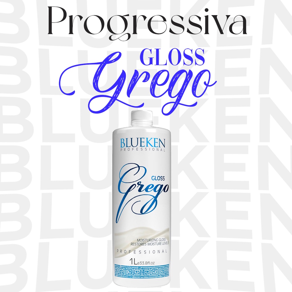 Blueken Progressiva Gloss Grego 1000ml | Shopee Brasil