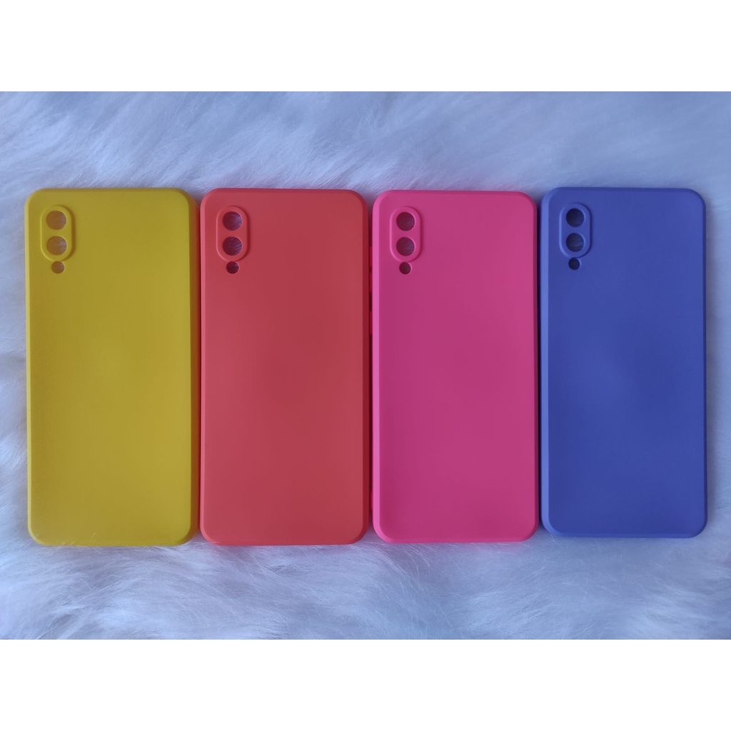 Capa Capinha para Samsung Galaxy A02 Case de Silicone com Interior ...