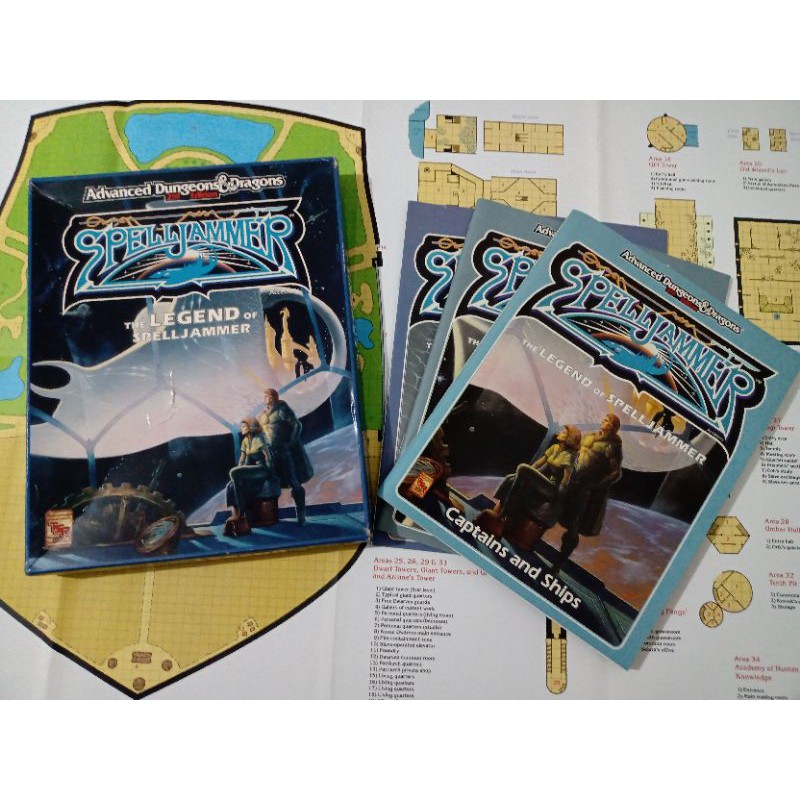 Box Spelljammer The Legend of Spelljammer - Advanced Dungeons & Dragons ...