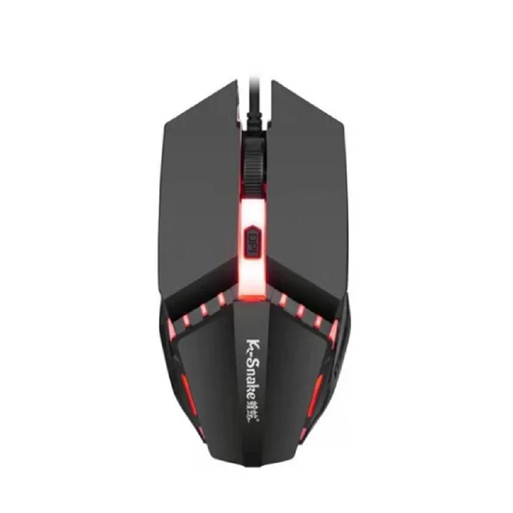 Mouse Gamer RGB Snake 1600 DPI | Shopee Brasil