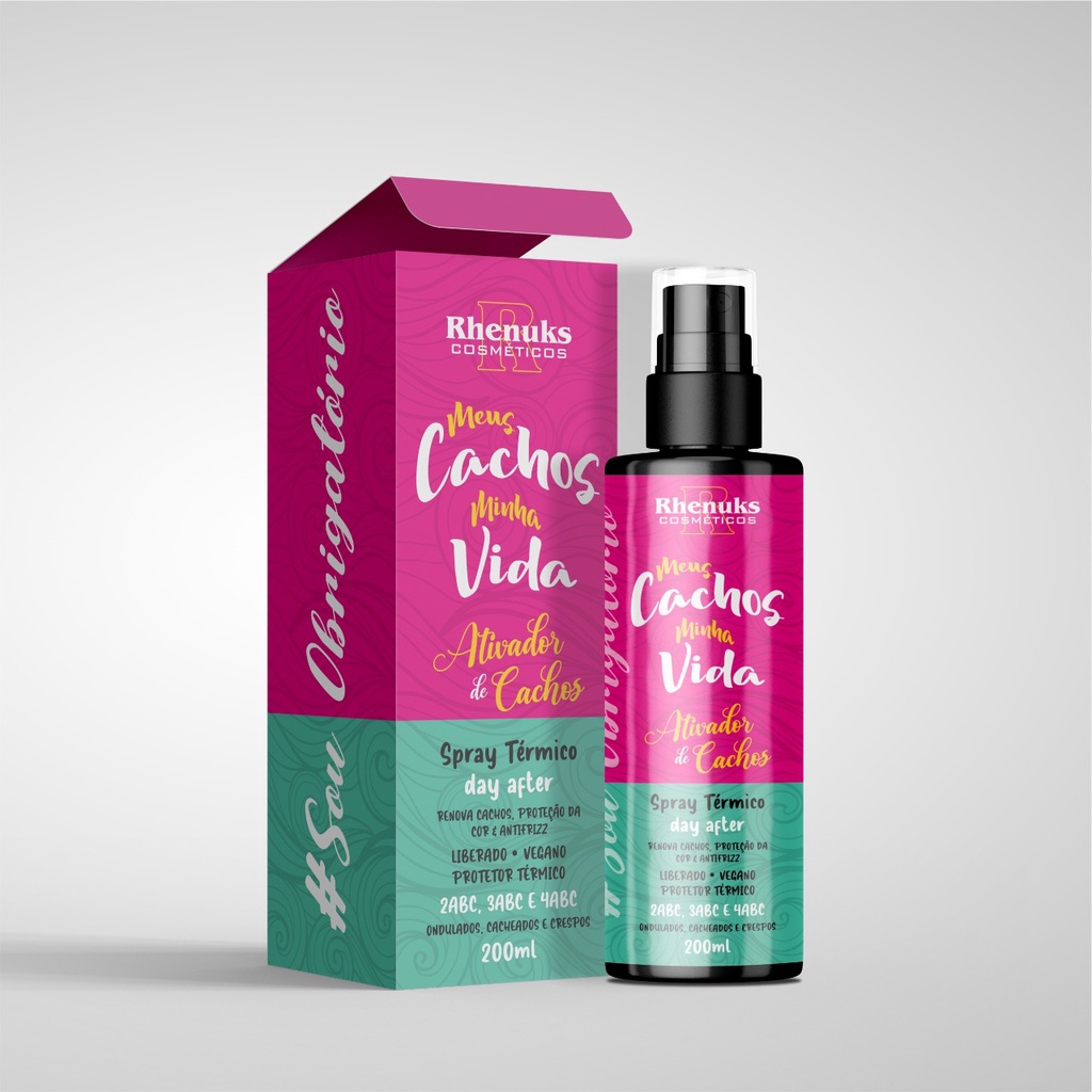 Protetor Térmico Capilar Spray Finalizador Diversos Rhenuks 200ml | Shopee Brasil