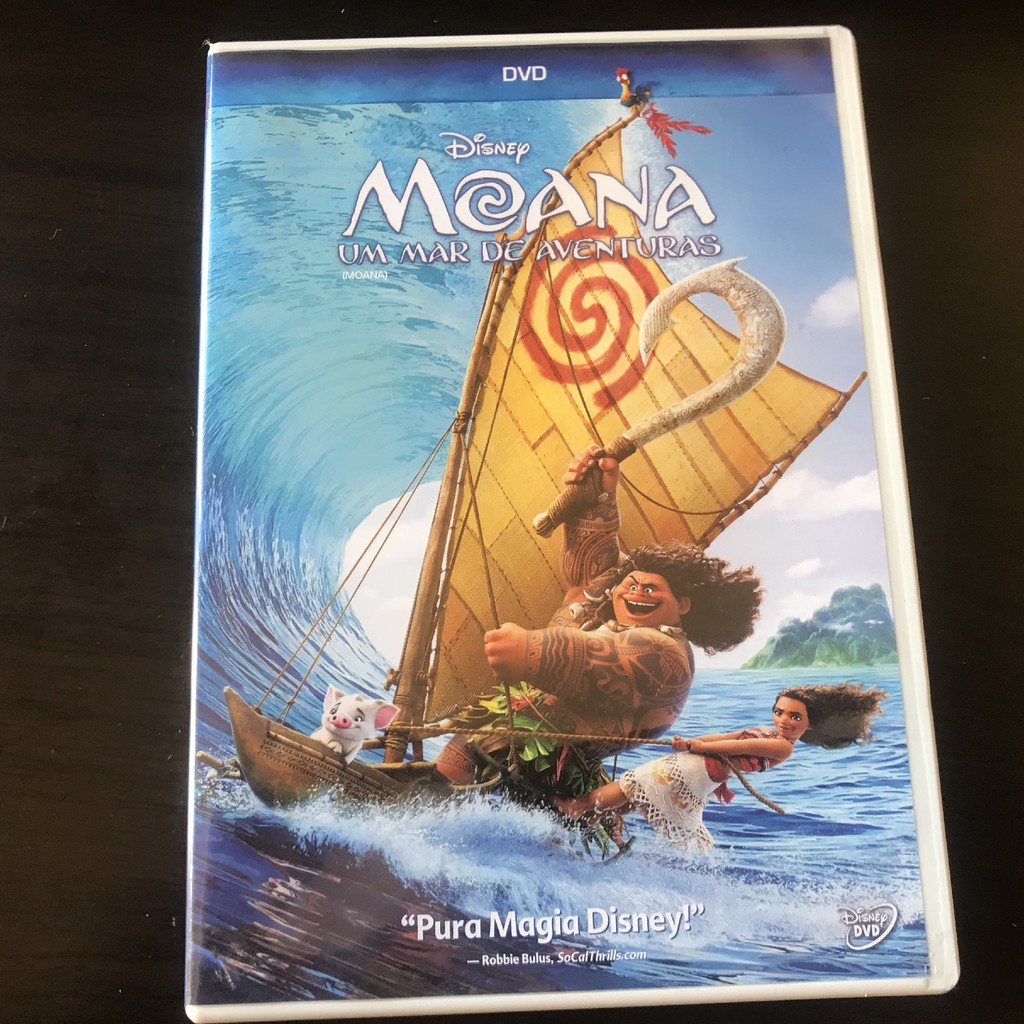 DVD MOANA - UM MAR DE AVENTURAS | Shopee Brasil