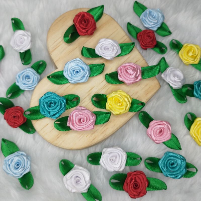 Apliques Flores Rococó 25 unidades | Shopee Brasil