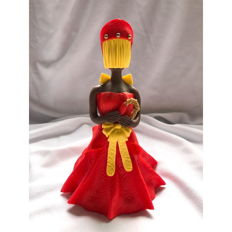 Imagem Boneco Orixás/Entidade/Exu - Topo de Bolo Obaluaê/Iansã/Oxóssi ...