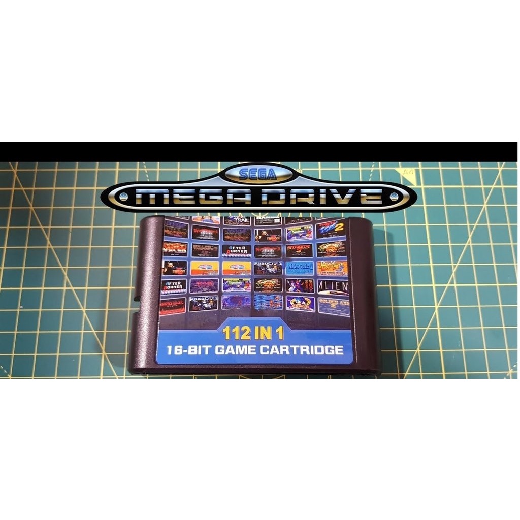 Cartucho / Fita Mega drive 112 in 1 | Shopee Brasil