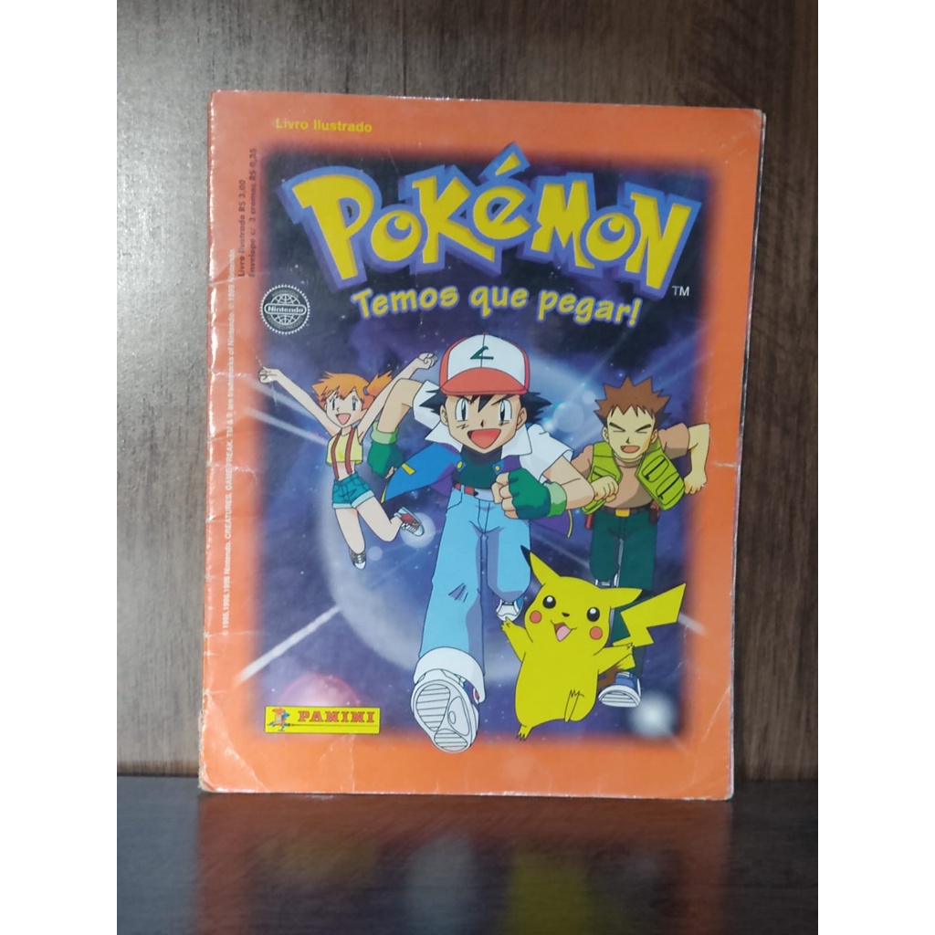 Álbum Pokémon Panini ORIGINAL | Shopee Brasil
