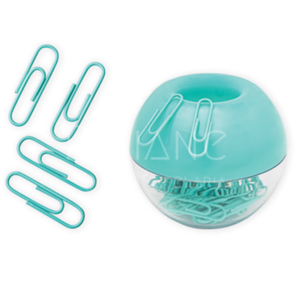 Porta Clips Magnético Aqua com 50 Unidades de Clips 28mm - Tilibra ...