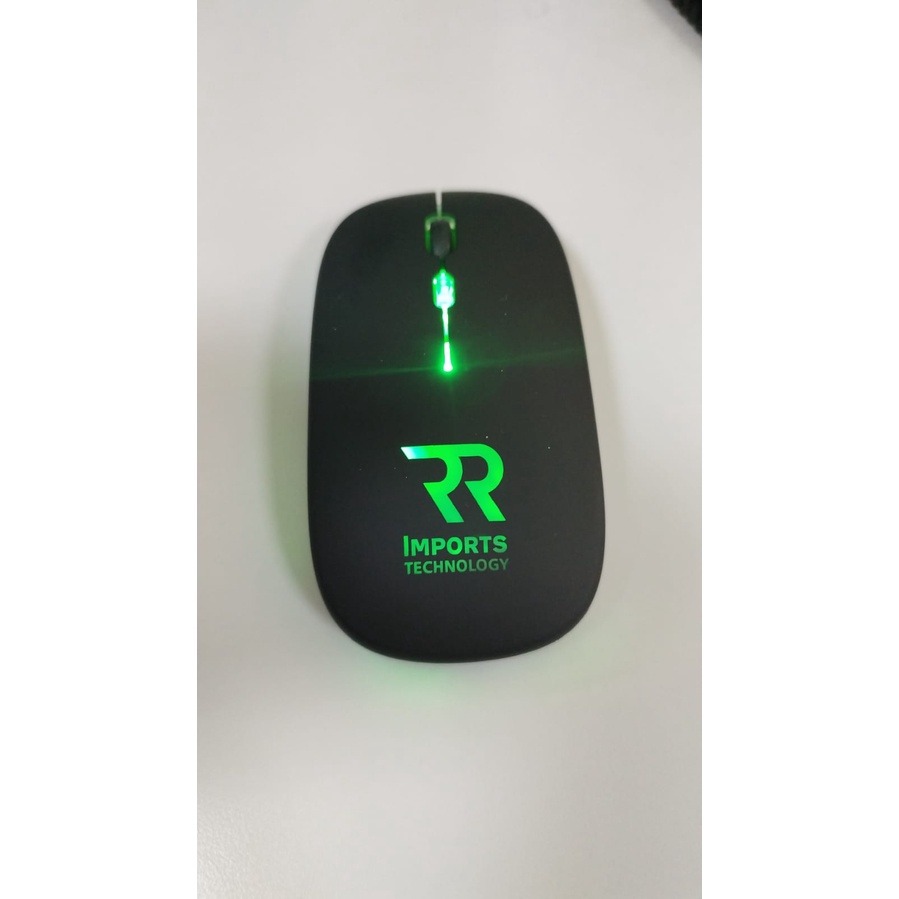 Mouse Sem Fio Recarregável Wireless Led Gamer E-1300 RR Imports ...