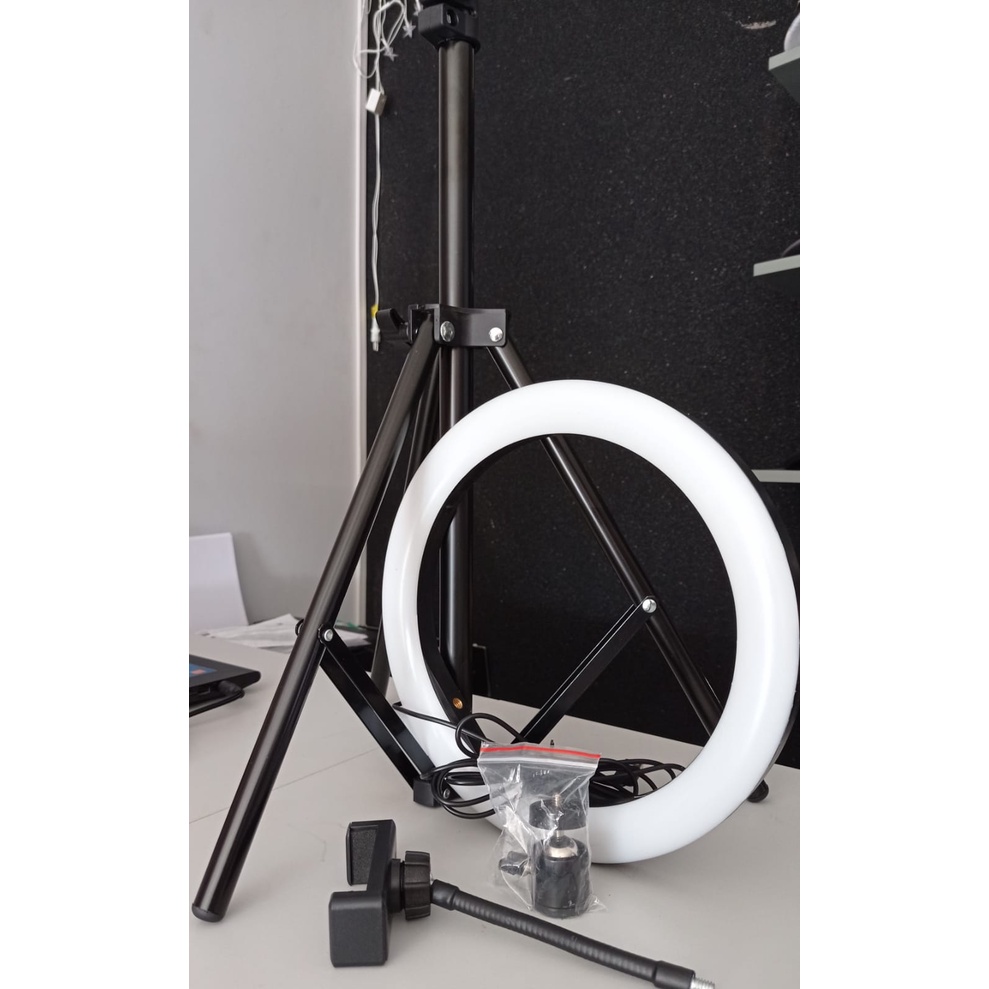 RING LIGHT GRANDE COM TRIPE - MULTI LUMINOSIDADE | Shopee Brasil