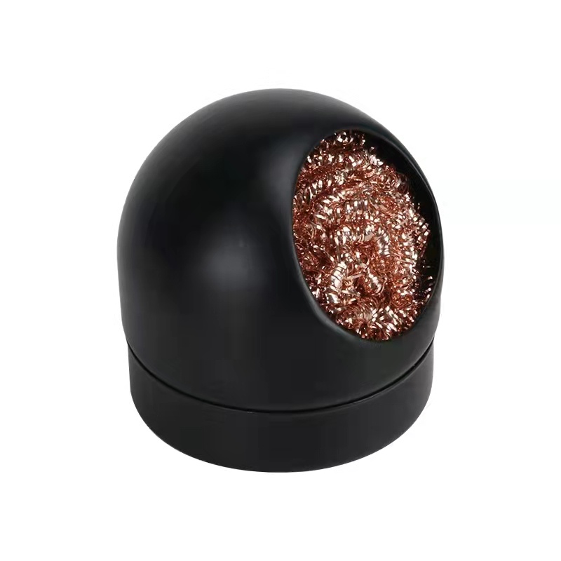 Limpador de ponta de ferro Solda Esponja Metálica Suporte +Esponja Limpeza | Shopee Brasil