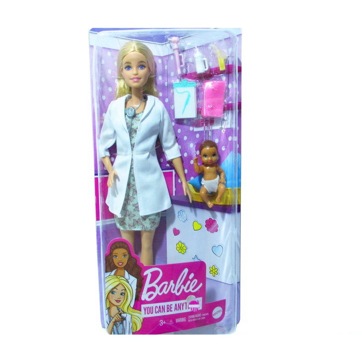 Barbie You Can Be Anything - Mattel - Barbie Médica | Shopee Brasil