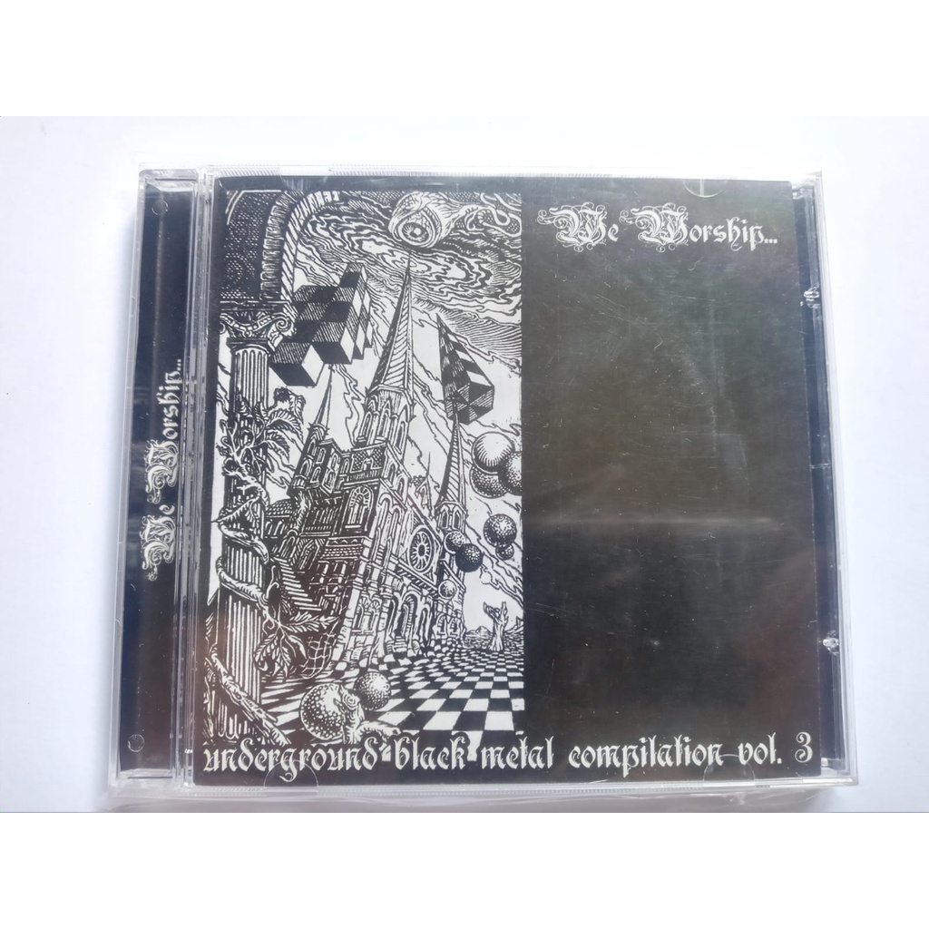 CDR - V/A - We Worship... - Underground Black Metal Compilation Vol. 3 ...
