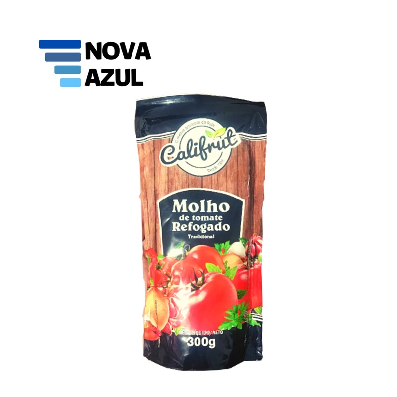 Molho de Tomate Refogado Califrut 300g | Shopee Brasil