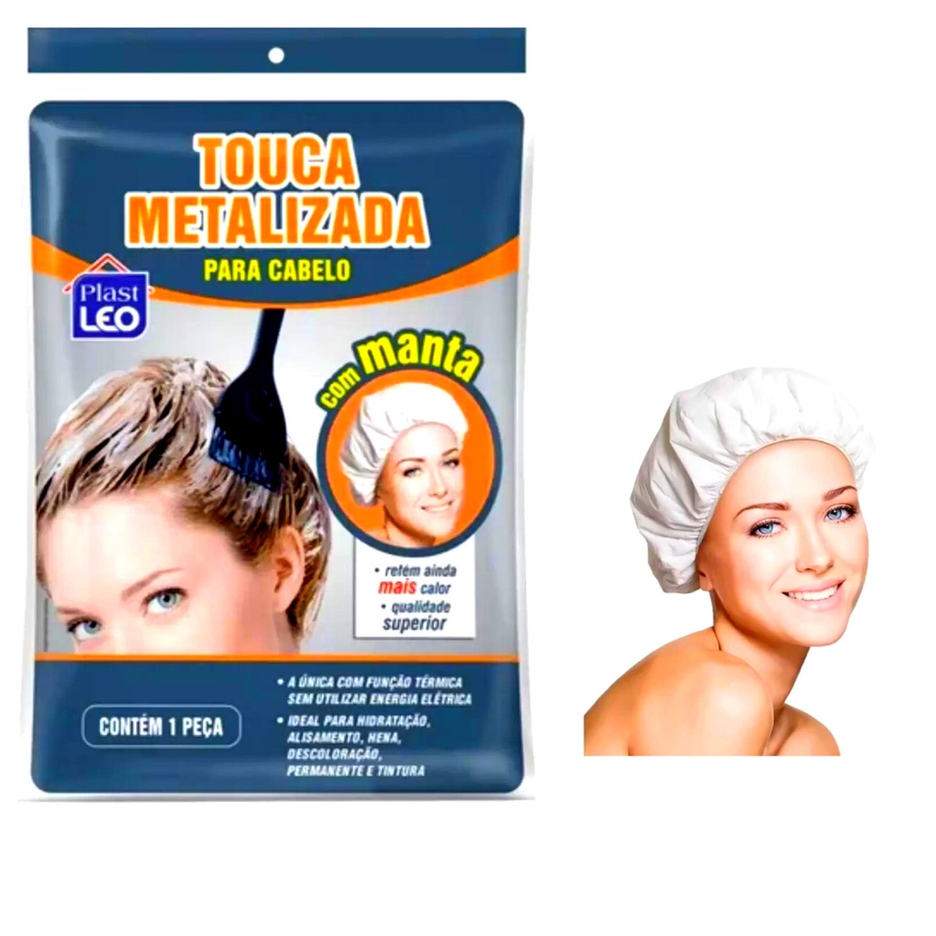 Touca Metalizada Para Cabelos | Shopee Brasil