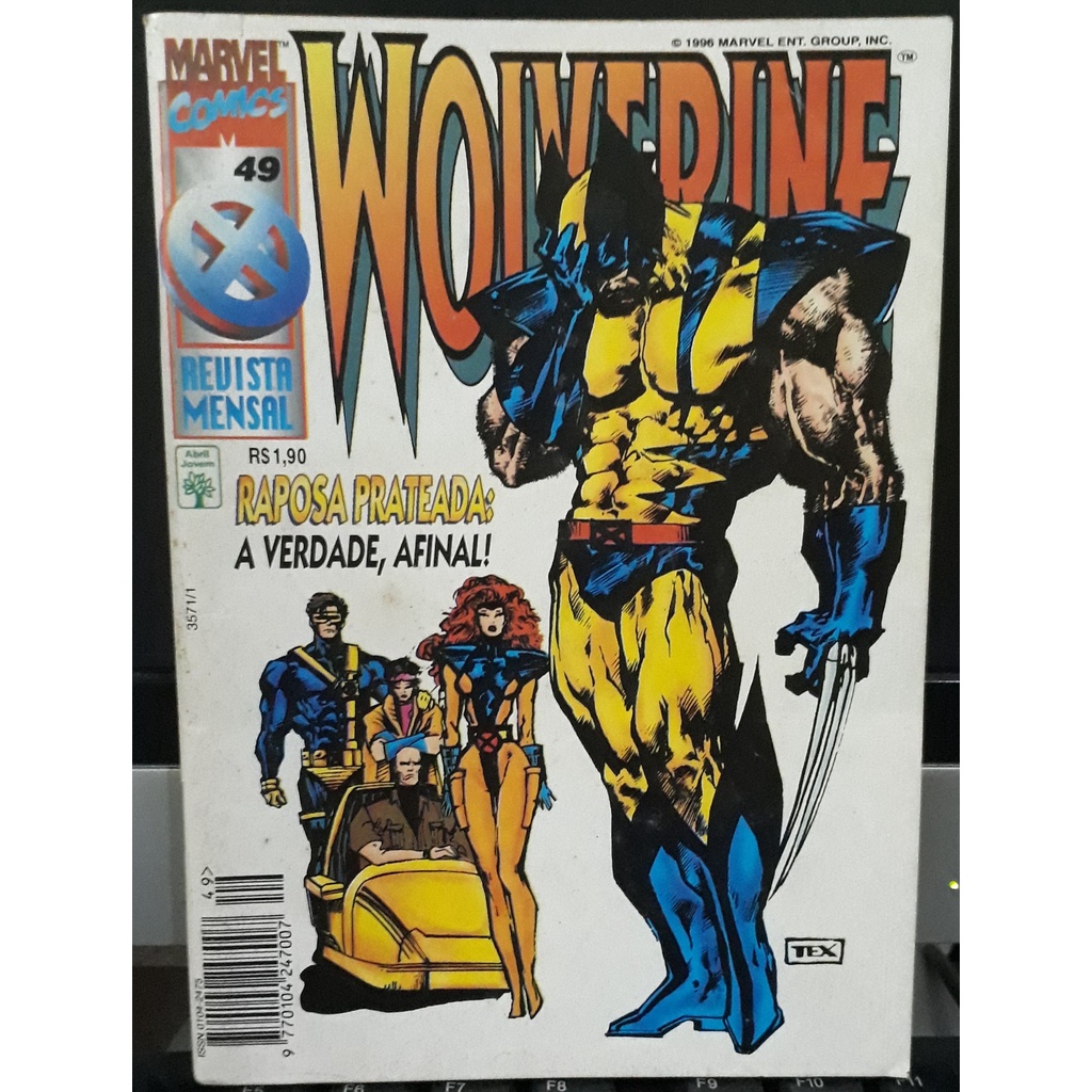 Wolverine 49 (Abril Jovem) - HQ / Quadrinhos / Marvel | Shopee Brasil