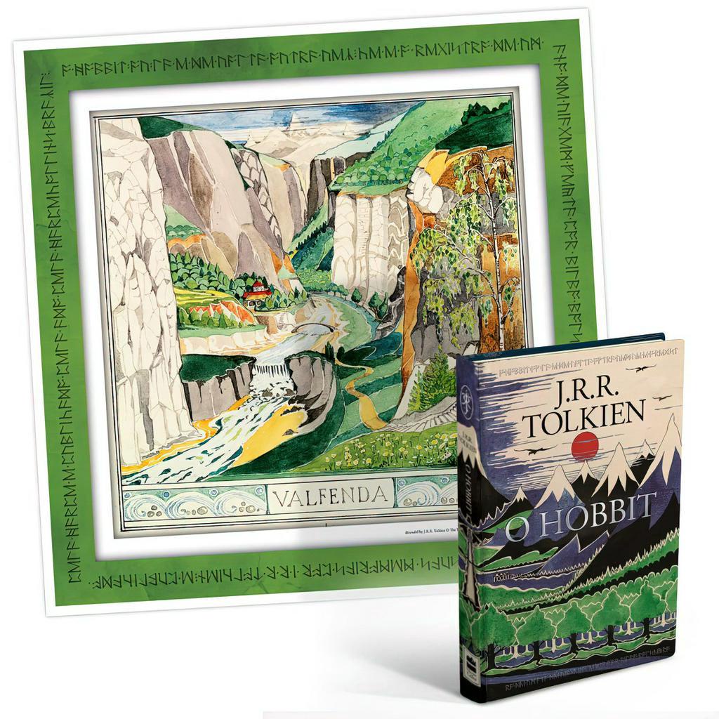 O Hobbit + Poster - J.R.R. Tolkien | Capa Dura | Shopee Brasil