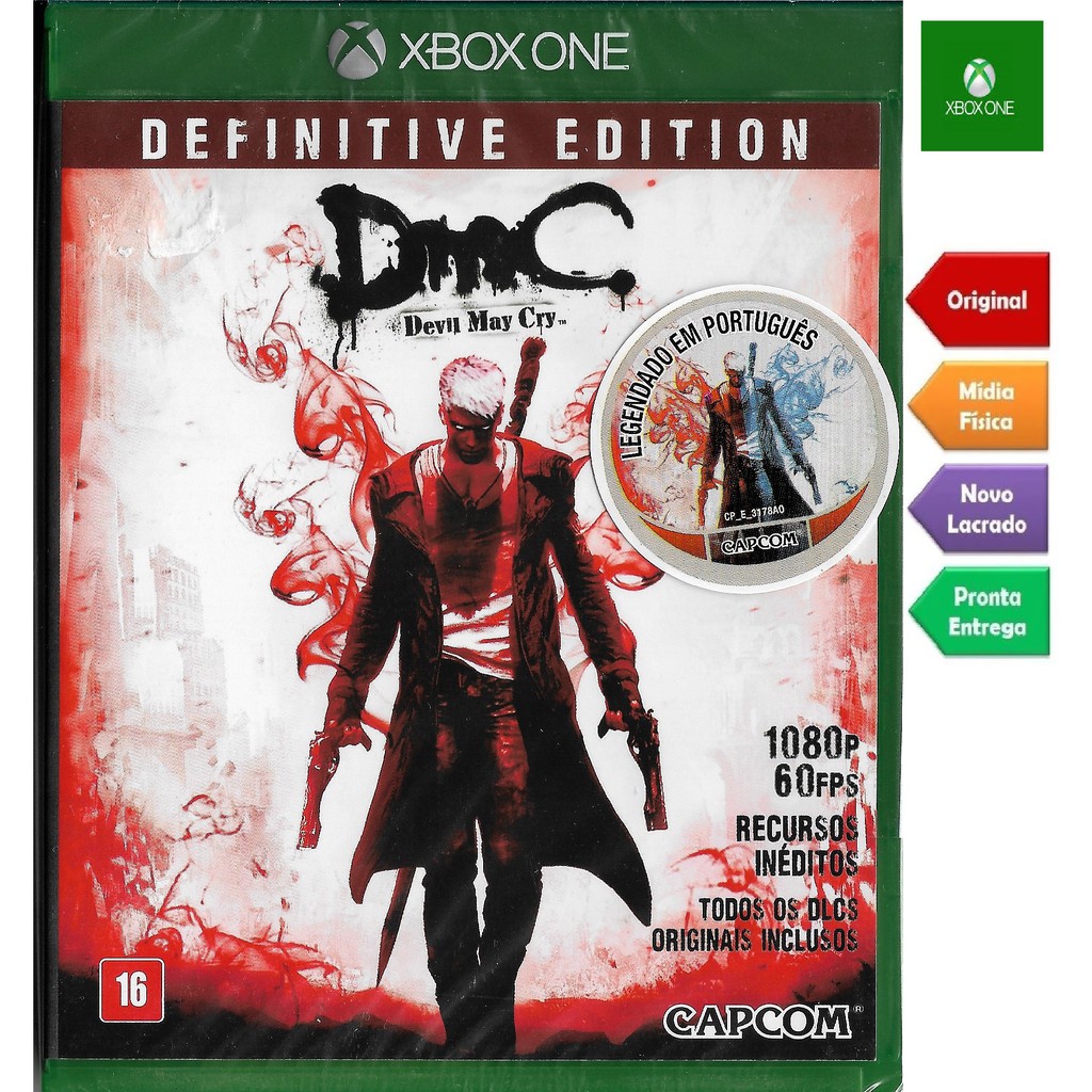DmC Devil May Cry: Definitive Edition - XBOX ONE - NOVO E LACRADO ...