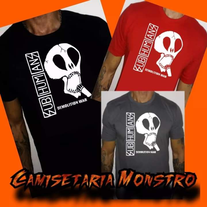 camiseta SUB HUMANS | Shopee Brasil