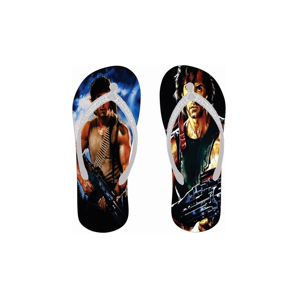 Chinelo Sandalia John Rambo Sylvester Stallone | Shopee Brasil