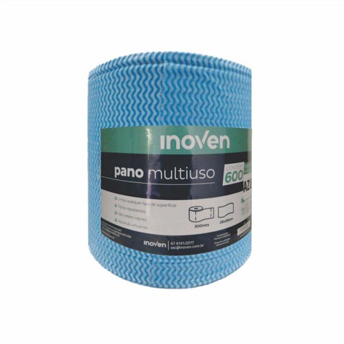 Pano Multiuso Inovem 28cm x 300m - 600 panos - Inoven | Shopee Brasil
