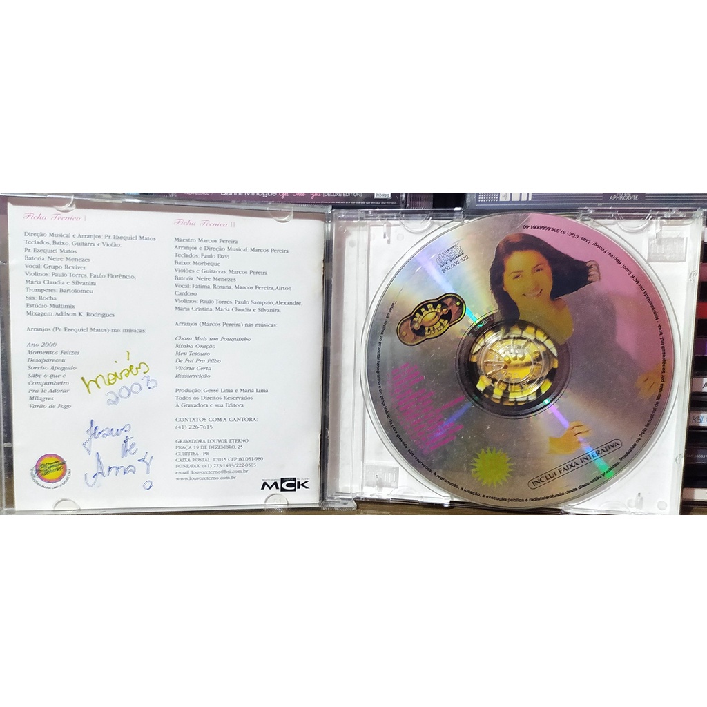 Cd Mara Lima Ano 2000 (verificar Fotos) | Shopee Brasil