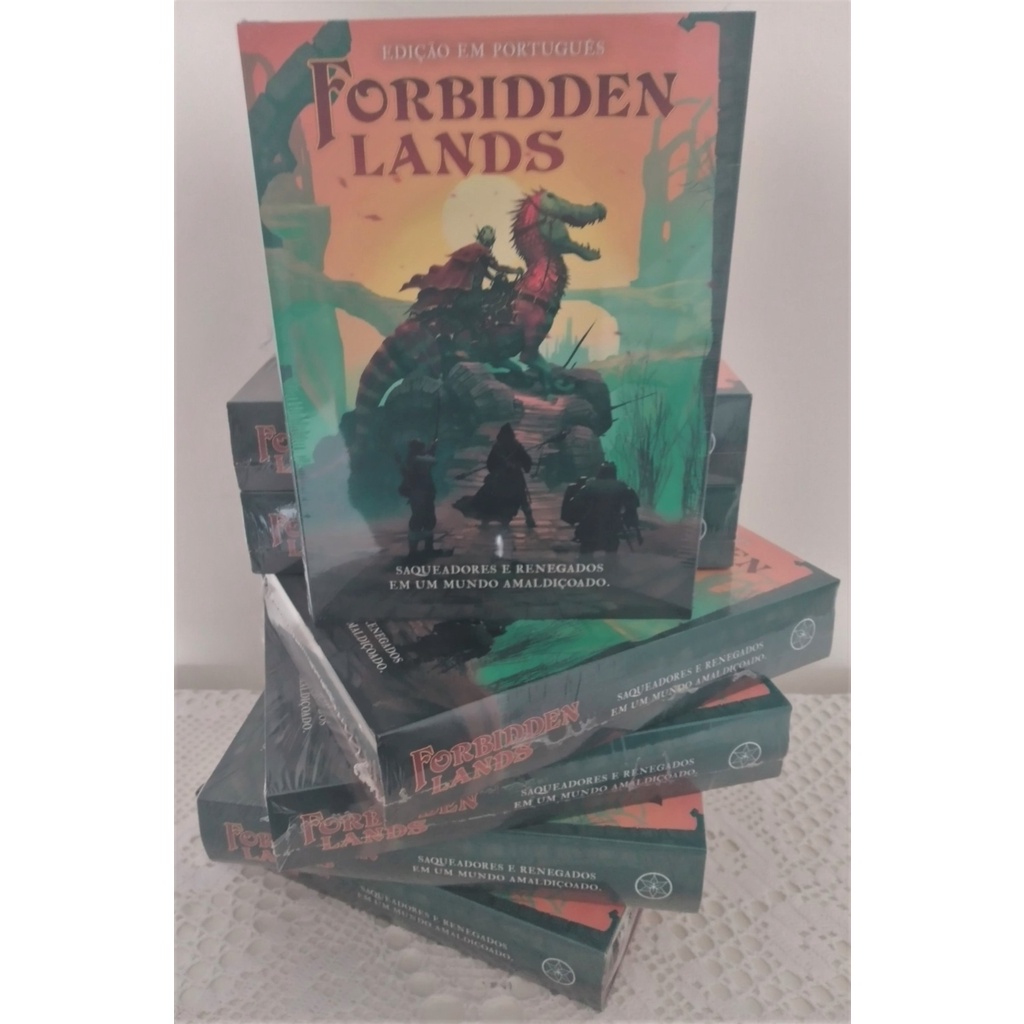 Forbidden Lands - Livro de RPG - PT-BR | Shopee Brasil