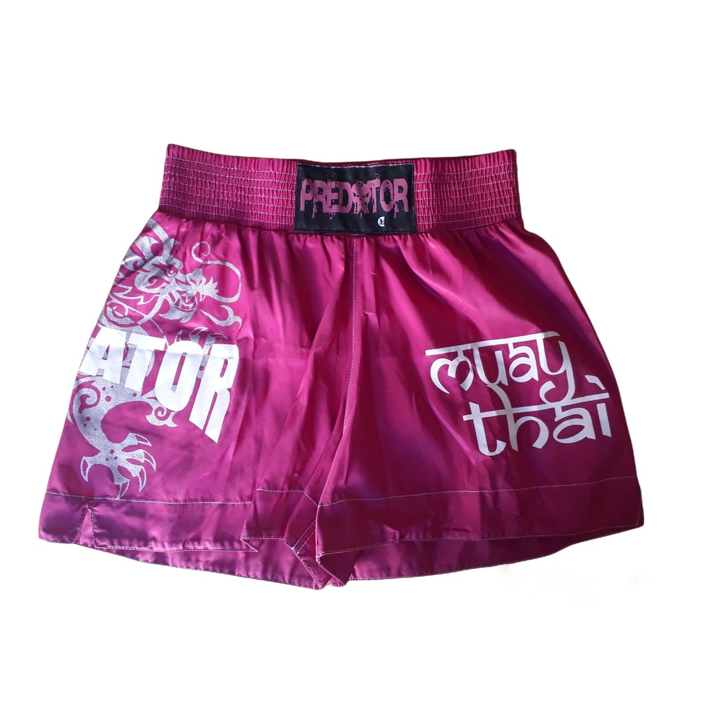 Calção de treino Muay Thai PREDATOR MMA. Tam: M | Shopee Brasil