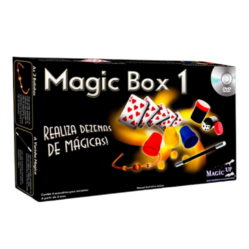 Kit de magicas Magic Box 1 - a partir de 6 anos M29 | Shopee Brasil