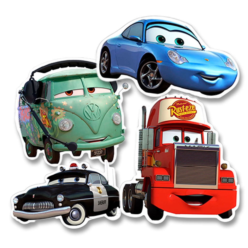 ADESIVO CARROS CARS STICKER 10X10CM SUPER KIT 05 UN | Shopee Brasil