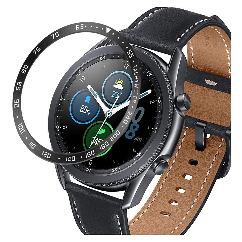 Moldura Aro Bisel Compatível Com Galaxy Watch 3 45mm Galaxy Watch3 LTE ...