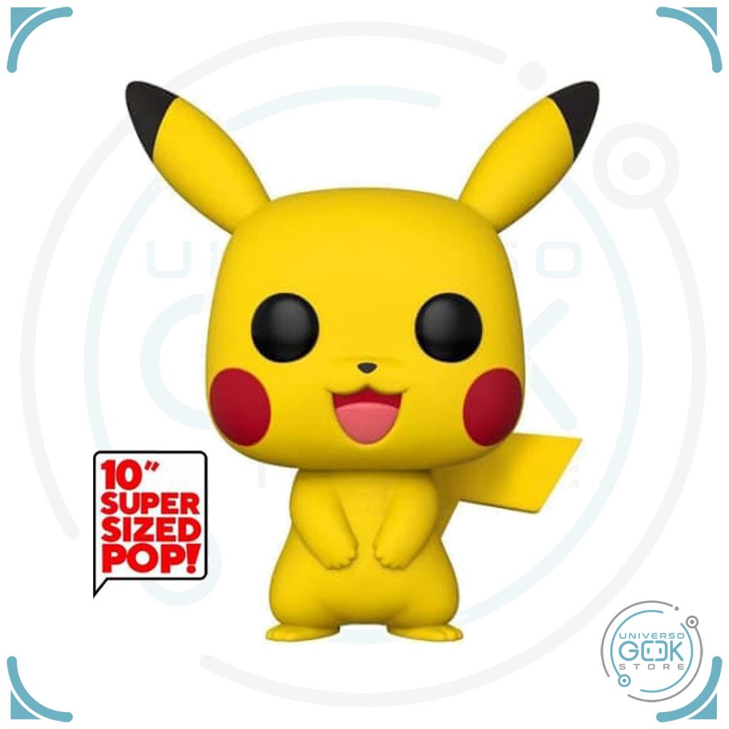 Funko Pop Super Sized Pikachu - Pokémon - Original #353 | Shopee Brasil