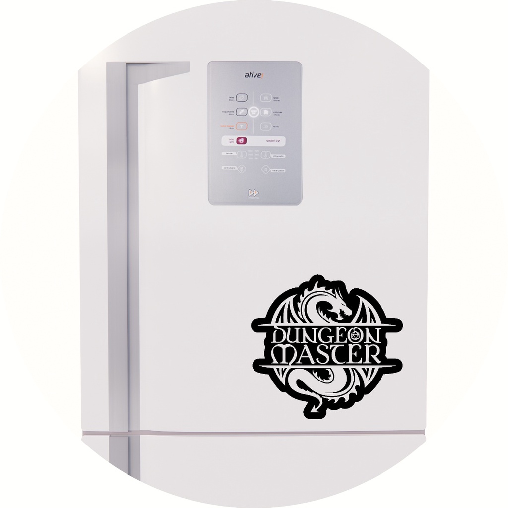 Adesivo de Geladeira Dungeon Master RPG | Shopee Brasil