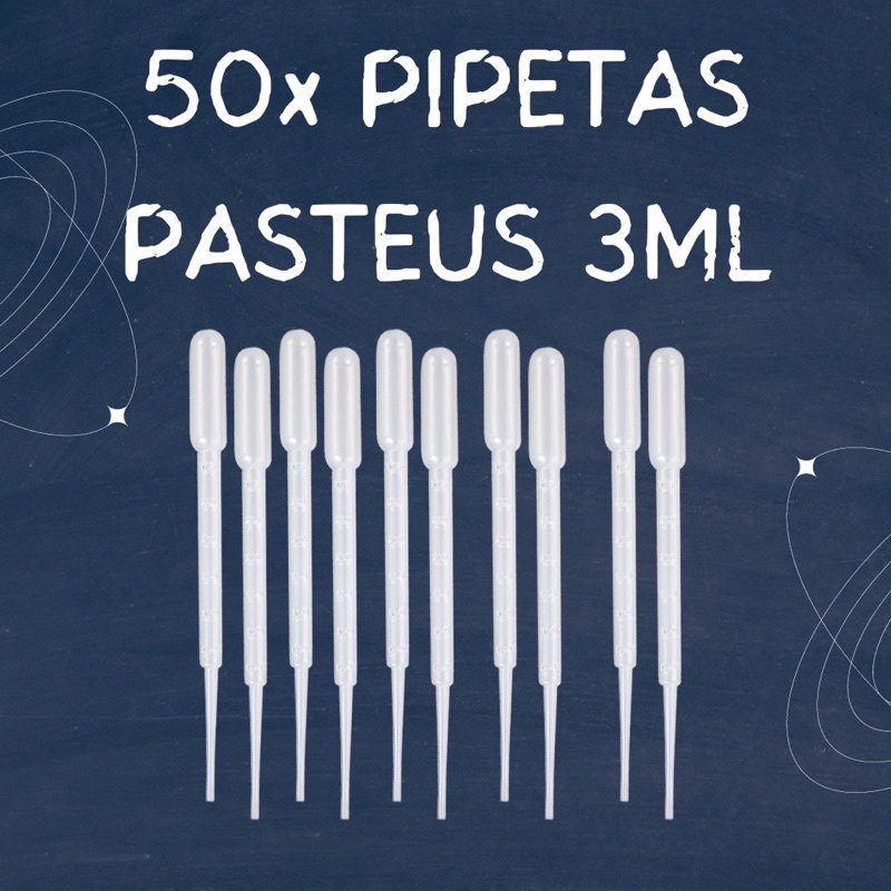 Pipeta Pasteur Conta Gotas 3ml | Shopee Brasil