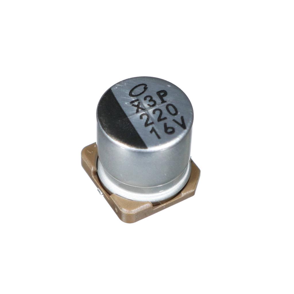50 * Capacitor Eletrolítico SMD 220uF 16V 105°C 10x10mm | Shopee Brasil