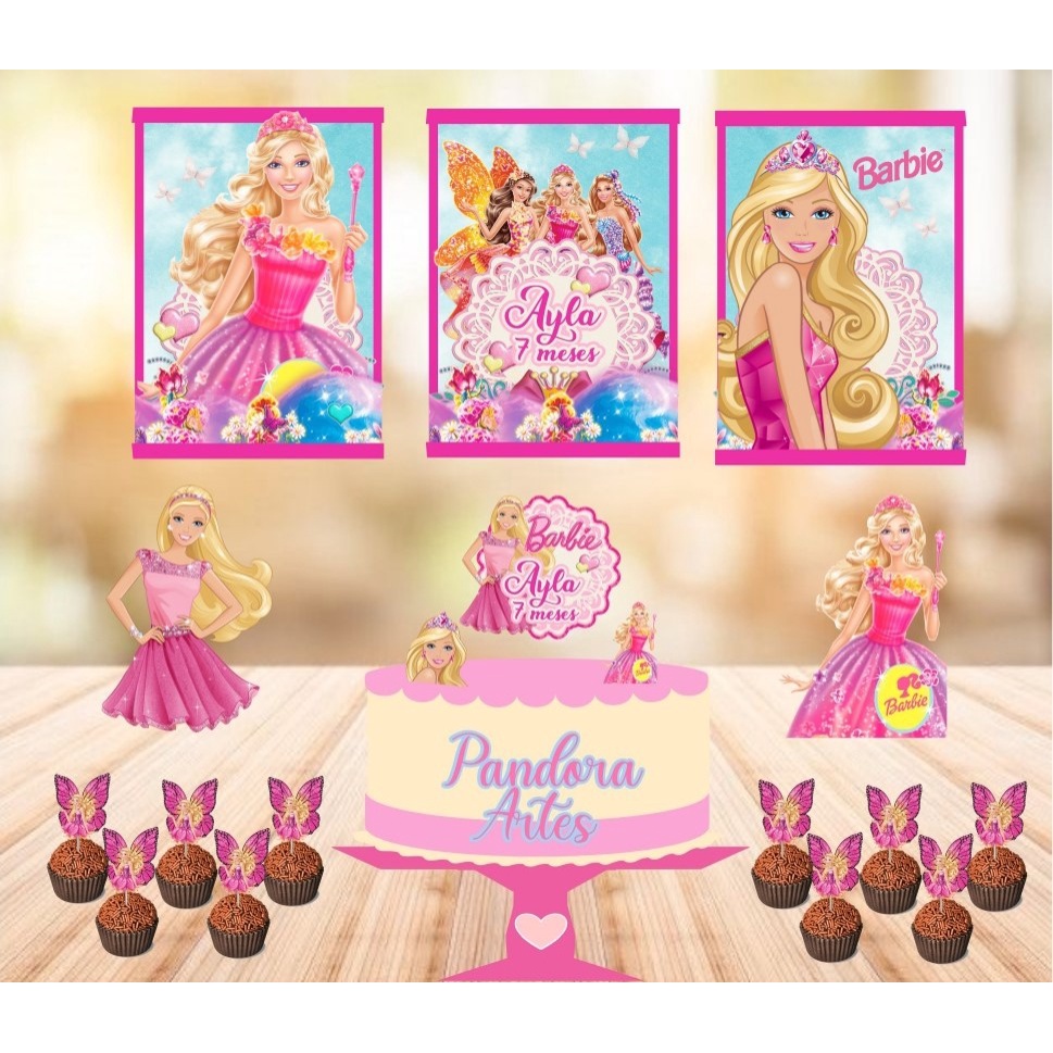 Kit Festa Barbie | Shopee Brasil