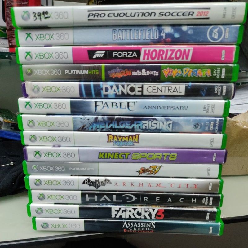 jogo Xbox 360 original mídia fisica | Shopee Brasil
